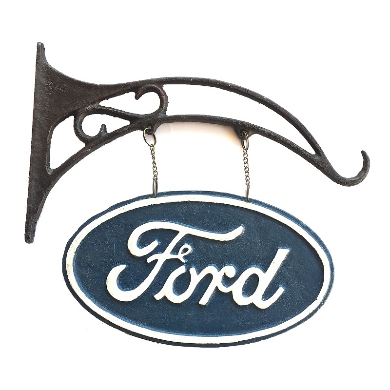 Ford Hanging Sign 35cm - Cast Iron - Kidscollections